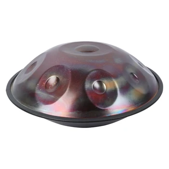 Support Customizing Tuning Handpan Drum Stainless Steel 9 Notes Purple ...