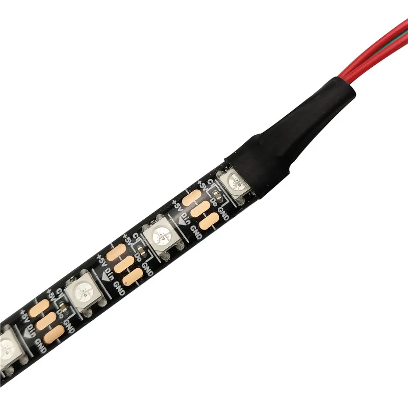 Waterproof Ip65 Rgb Addressable 5meter Roll Ws2812b Led Strip Light ...