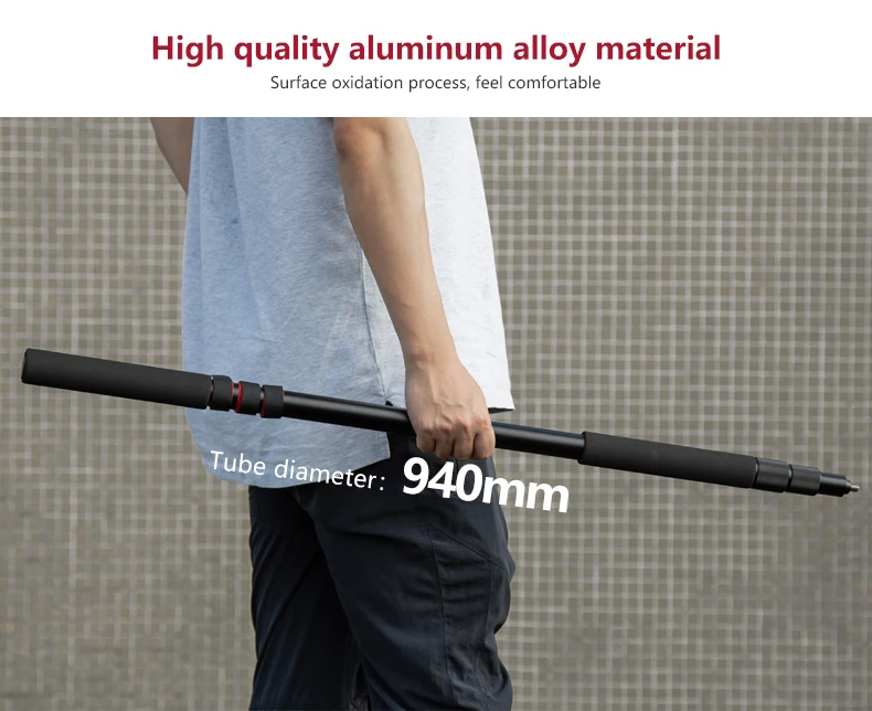 Aluminum Handheld Mic Boom Arm Microphone Boom Pole For Shotgun And ...