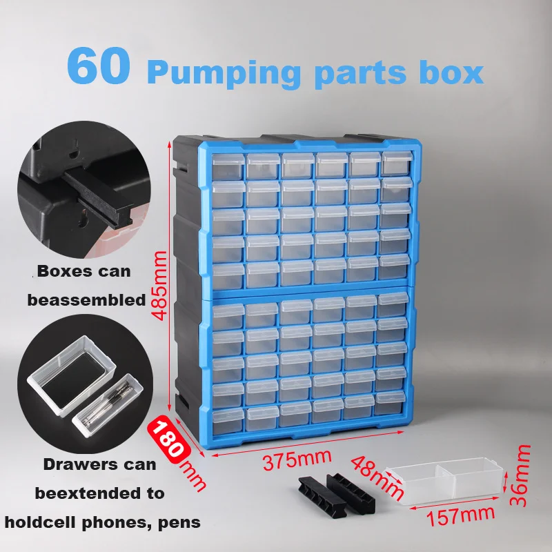 General Us Creative Plastic Tool Storage Box - Organize Tools Efficiently