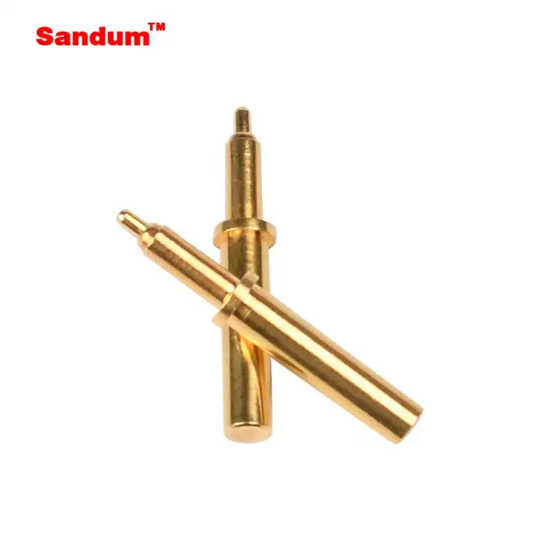 Spring Loaded Gold Plated Pogo Pins for Electrical Facility Pogo Pin ...