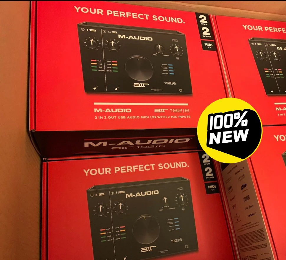 M-AUDIO AIR 192-6 Sound Card - Professional Audio Interface