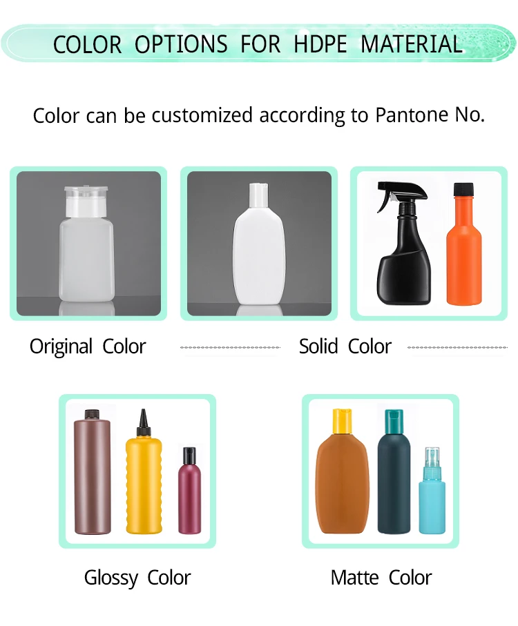 Salon Packaging Hair Dye Container - 200ml 500ml Black