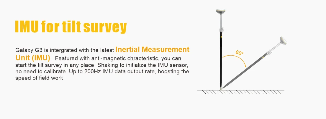 South IMU RTK G3 GNSS Receiver - Supercharged Surveying