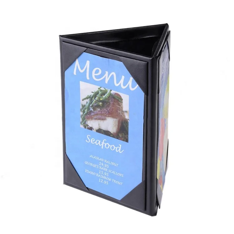 Cover Menu Restoran - Premium Leather Bar Menu Covers