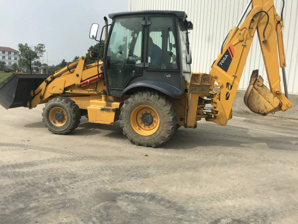 8 Ton Articulated Backhoe Loader Clg766 With Attachment Sales - Buy ...