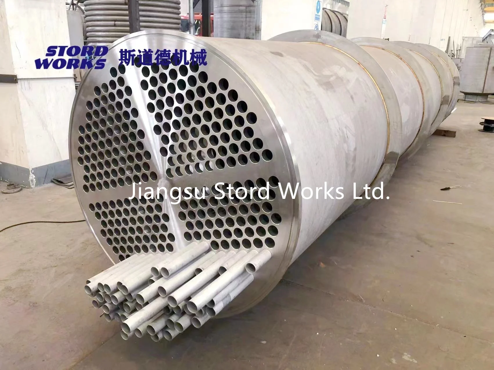 Copper Tube Heat Exchanger with Multiple Effect Evaporator Air Cooled ...