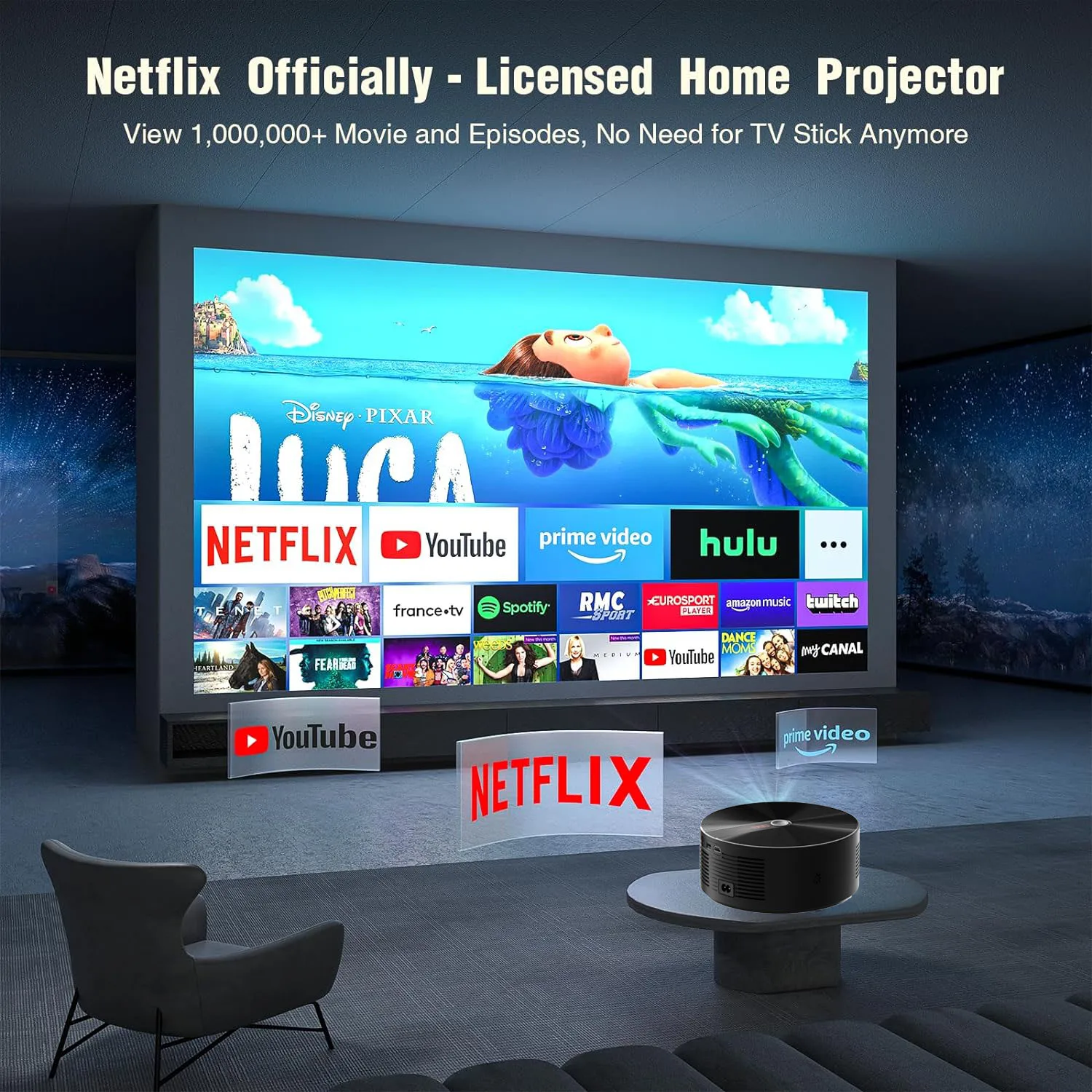 Canton Fair 2024 Factory Oem Odm Htp H66 Projector Smart 1080p Wireless ...