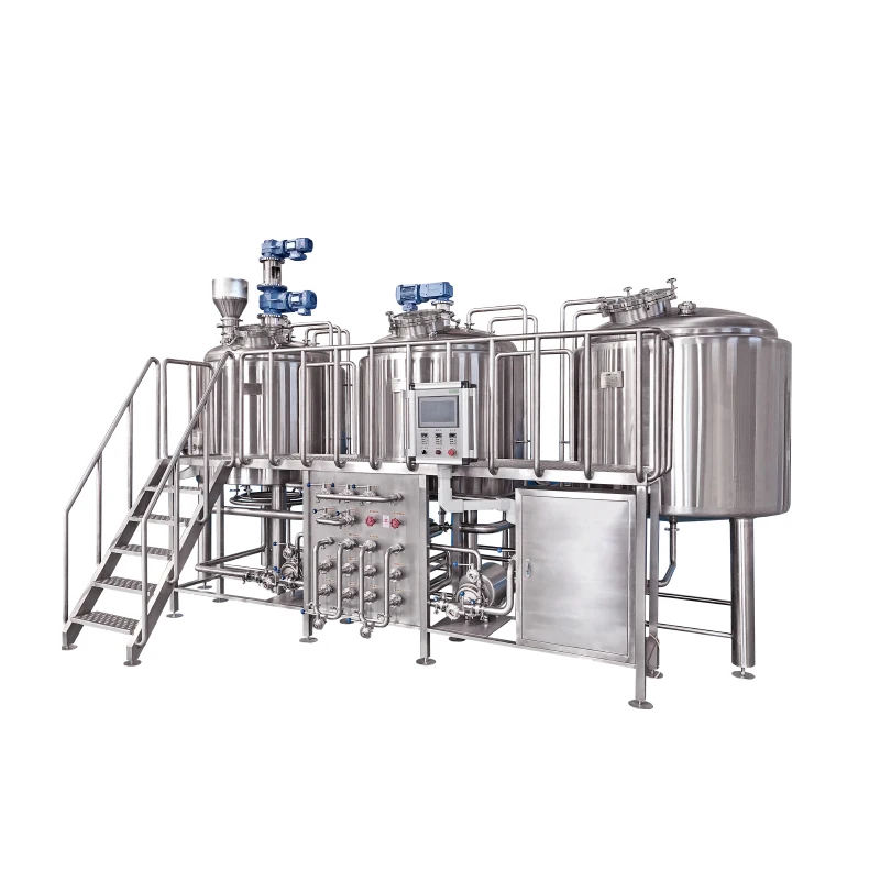 1000 Liter Mash Tun 3 Vessel Brewing System Stainless Steel Vessels ...