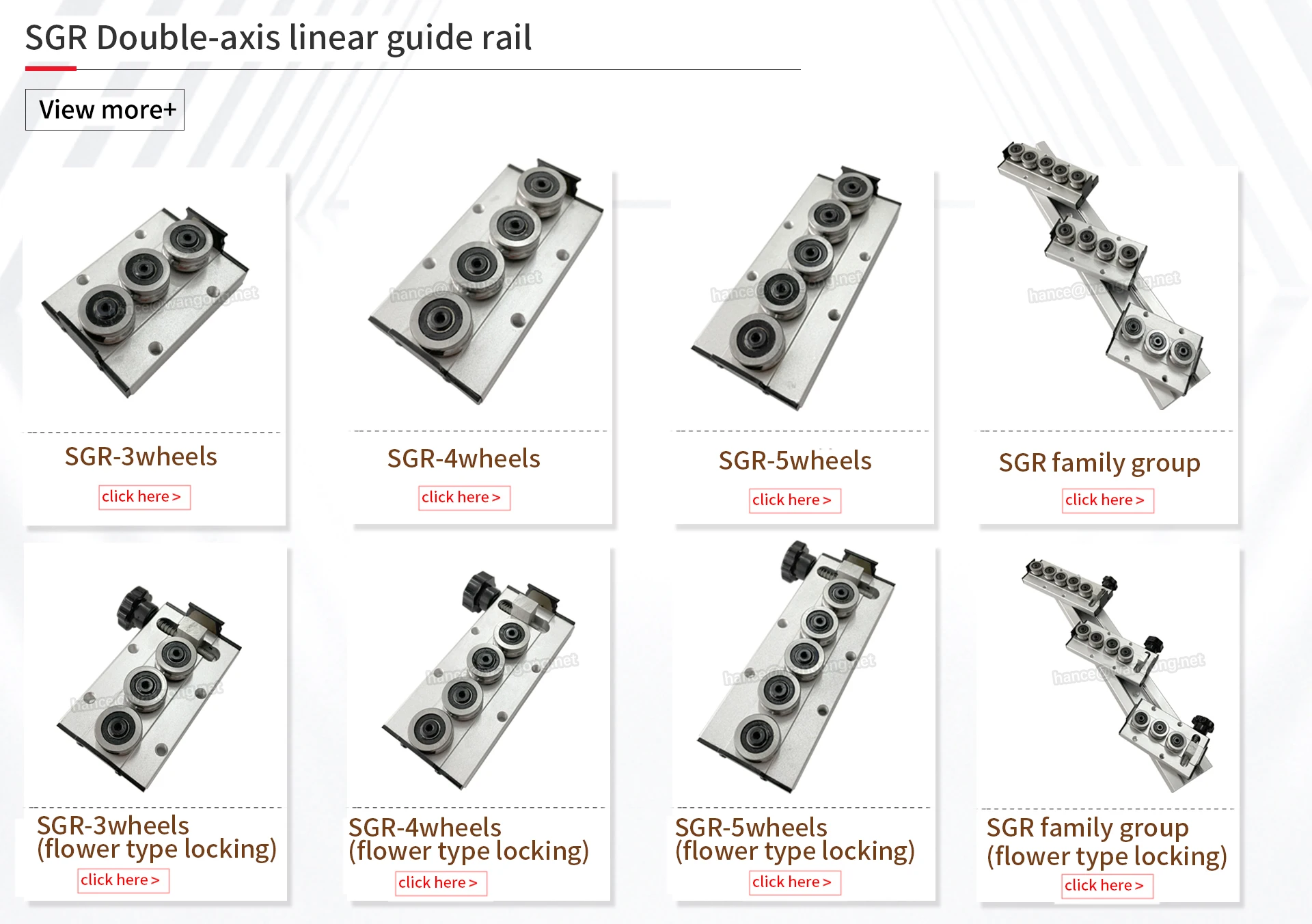 Sliding Door Linear Guideway Sgr20 With Block Bearing Sgb20 - Buy Hiwin ...
