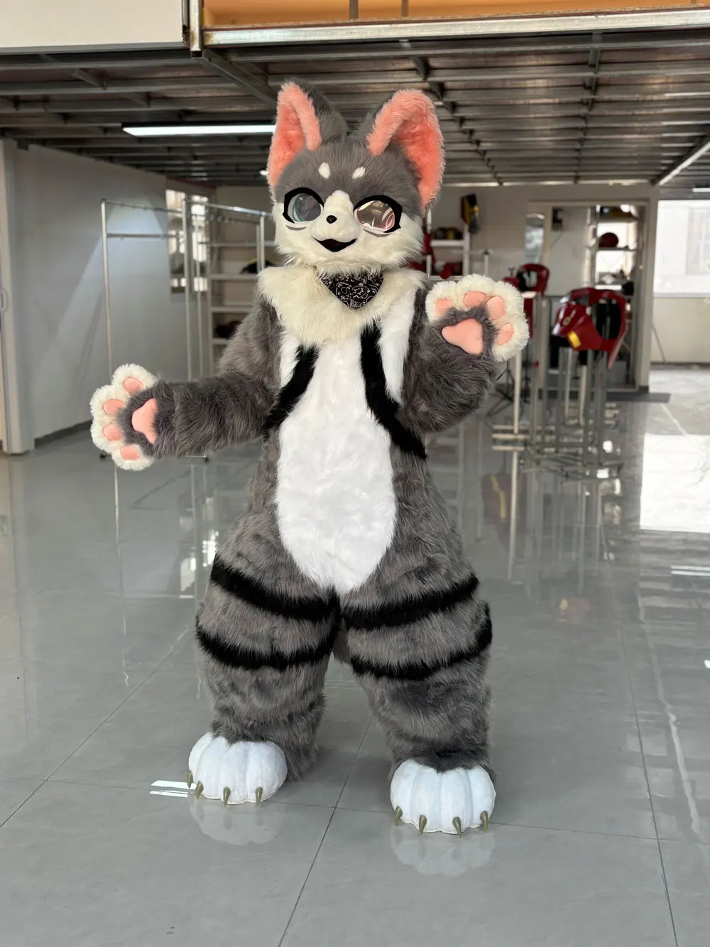 Plush Fursuit Kig Furry Costume - Perfect for Cosplay