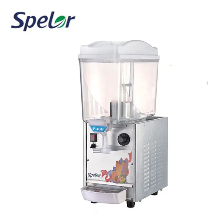 1 Tank 17l Cooler Stainless Steel Cold Fresh Fruit Juice Vending ...