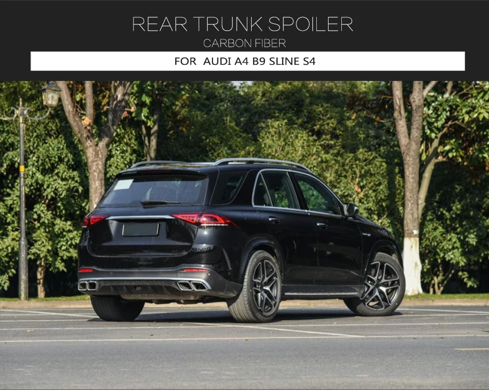 Carbon Fiber Roof Spoiler for Mercedes-Benz GLE63 AMG S SUV 2021-2023