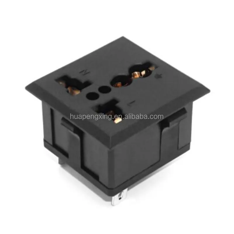 AC Universal Power Socket 13A 250V UK EU US AU Power Inlet