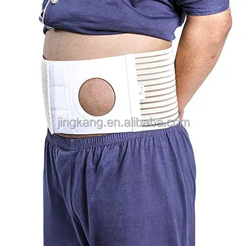 Abdominal Stoma Binder Brace Ostomy Hernia Support Belt