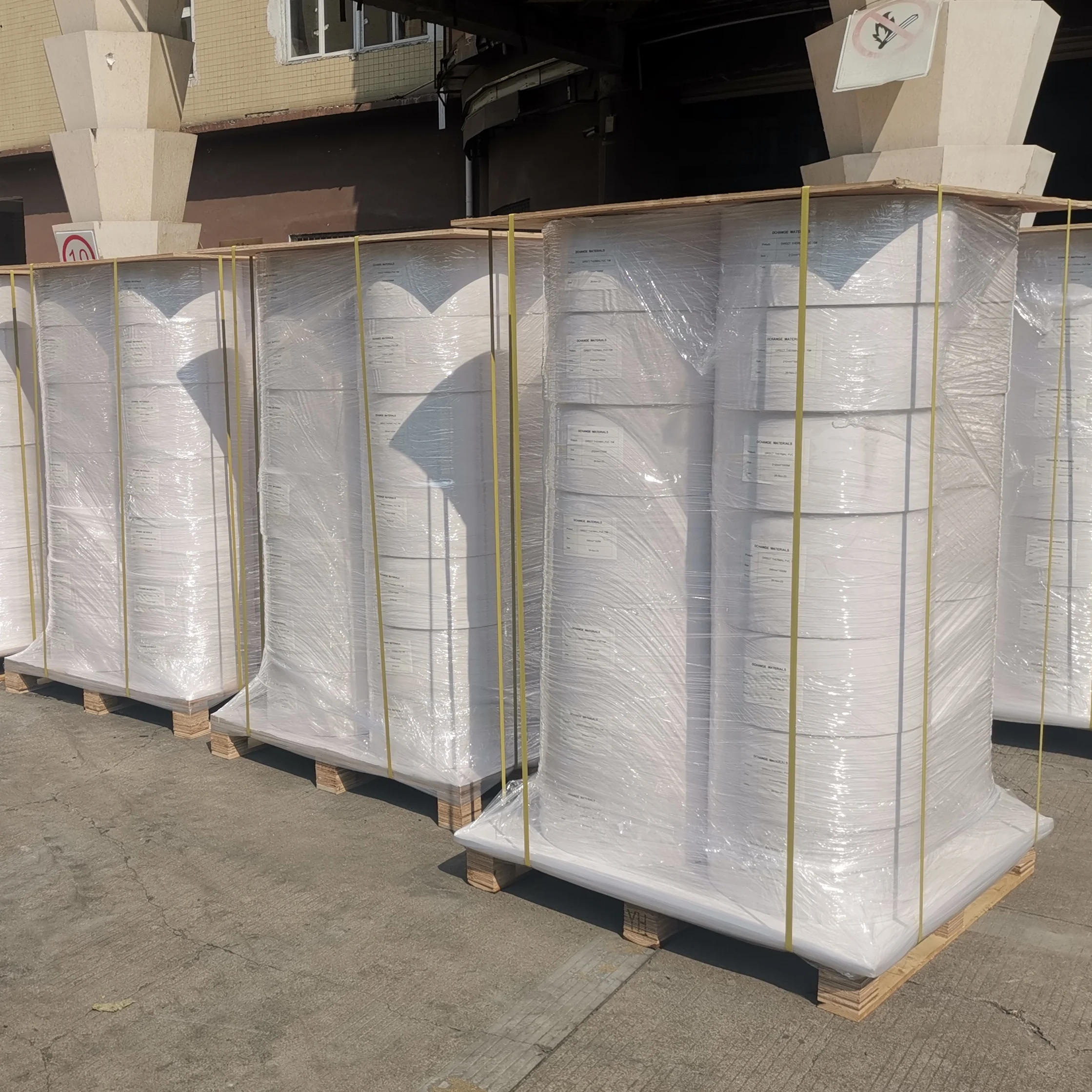 Jumbo Label Matte Transfer Label Stickers Custom Adhesive Woodfree ...