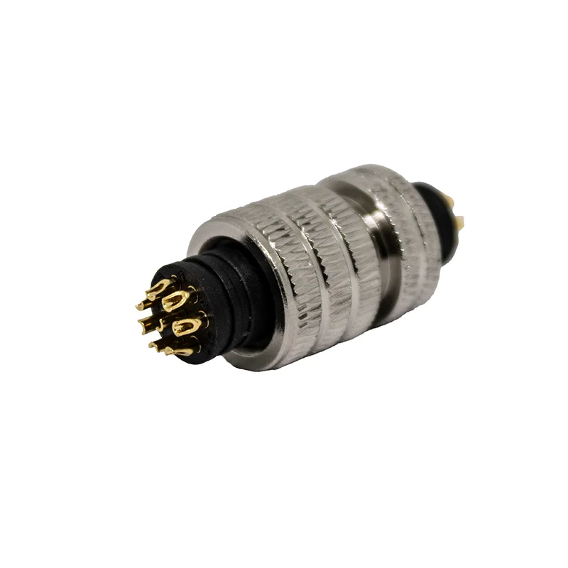 Aviation Plug M12 Waterproof Connector 8 Pin Electrical Connectors ...