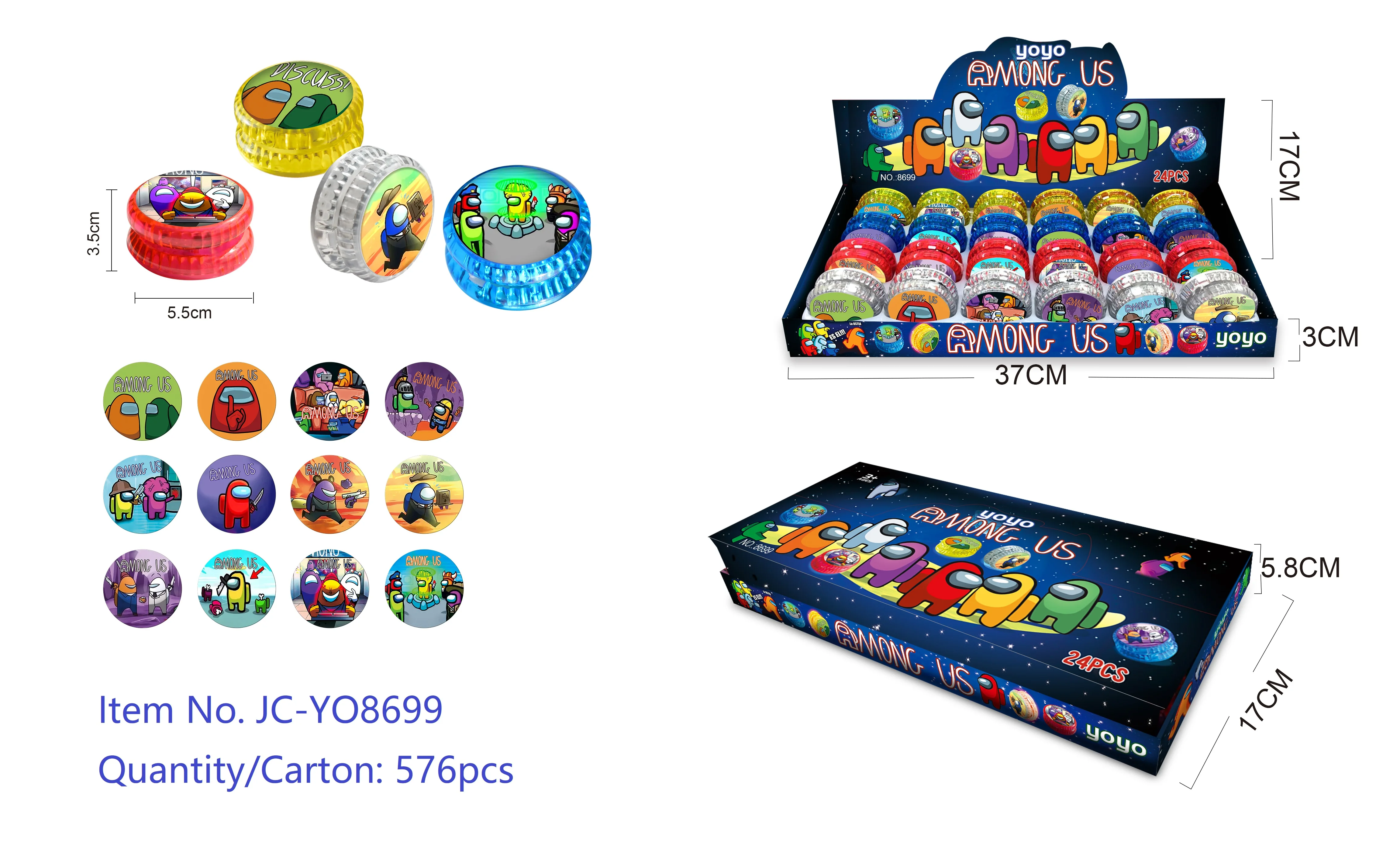 Wholesale Customized Logo Yoyo Toys - High Quality & Fun