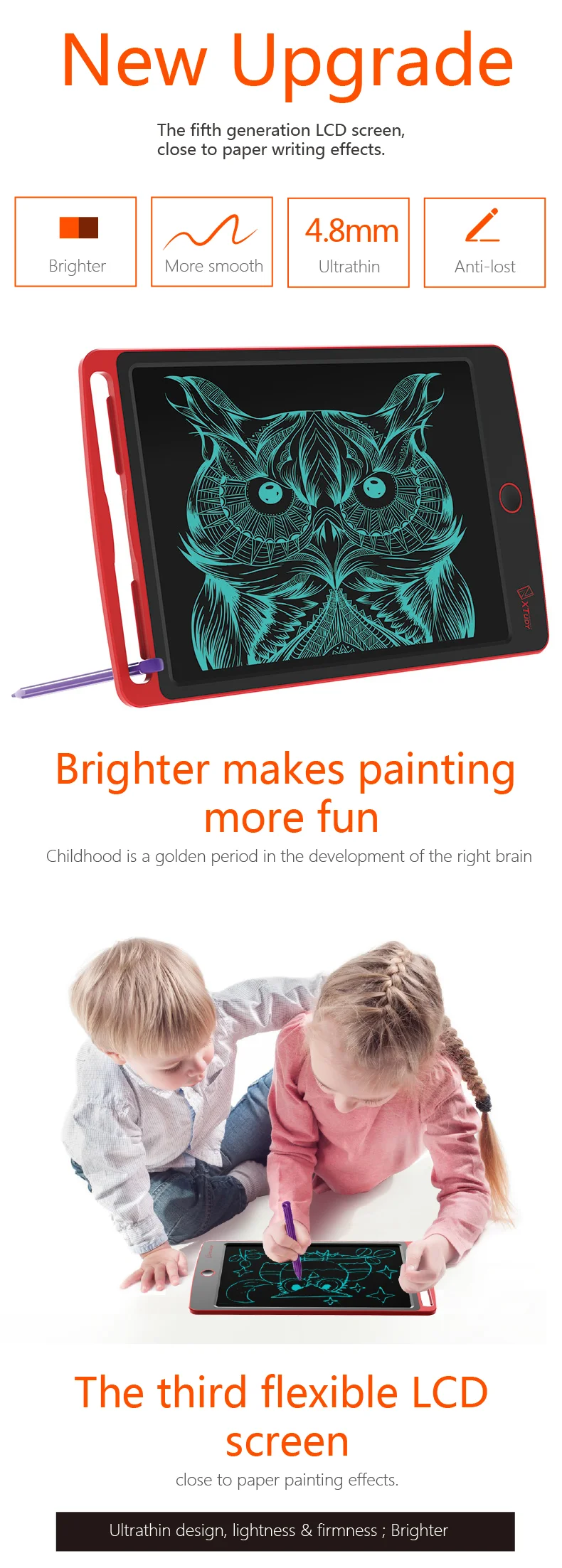 2024 Hot Selling Toys Electronic Drawing And Writing Board 8.5/10/12 ...