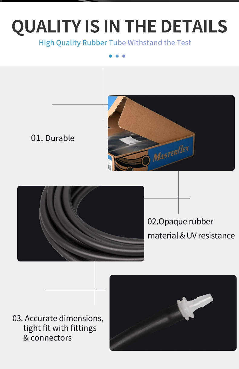 Masterflex Tube - Durable, Acid-Resistant Peristaltic Hose