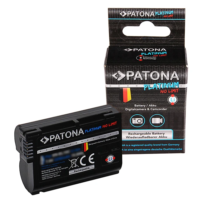 PATONA Platinum Battery with USB-C Input: NP-FZ100, A7 III, A7M3 Alpha 7 III, A7 R III, A7RM3 ...