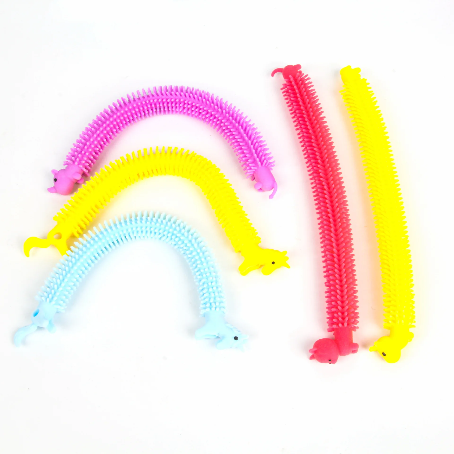 Unicorn Pull Noodle Fidget Toys String Stress Relief Autism Vent Toy ...