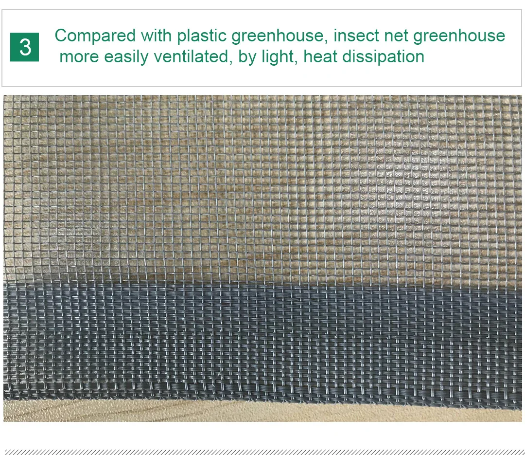 HDPE+ UV Plastic Mesh Resistant Greenhouse Insect Net Anti Insect Net ...