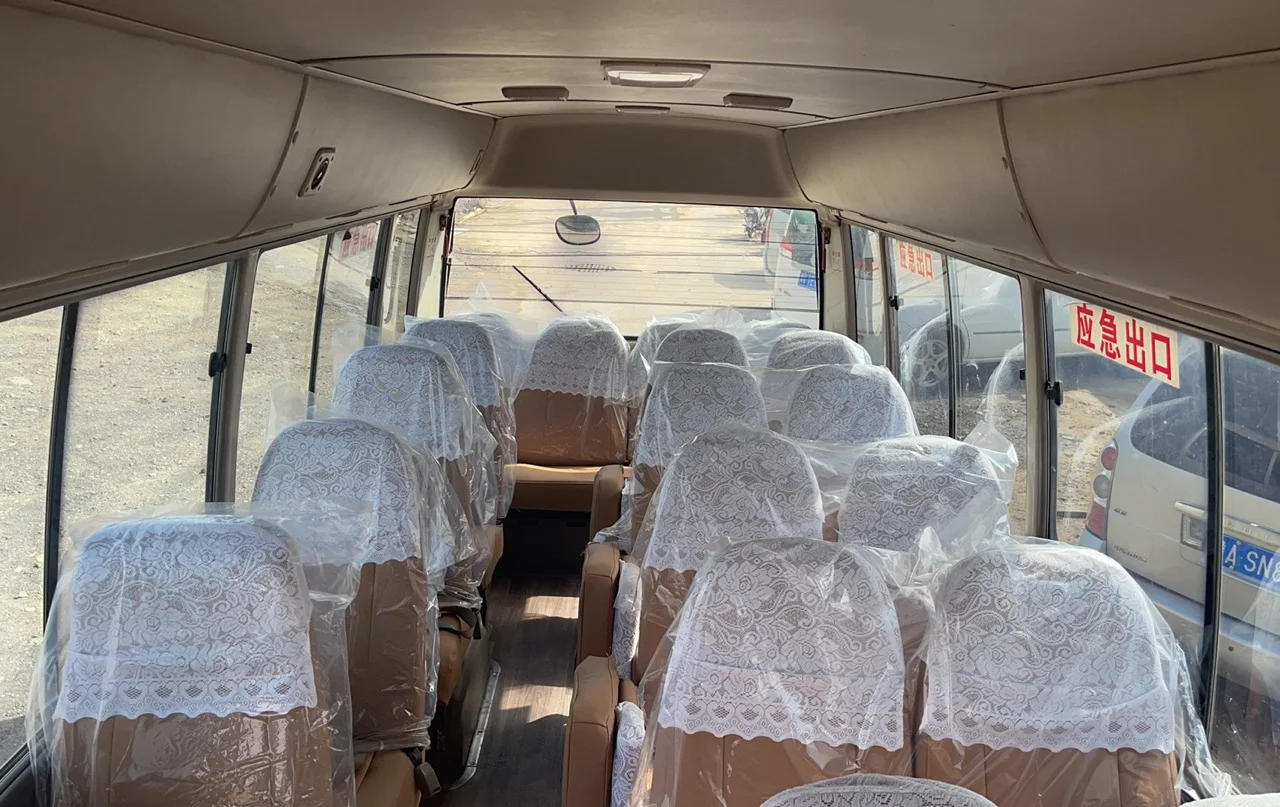 30 Seater School Bus Toyota Coaster in Dubai - Luxury Tourist Bus