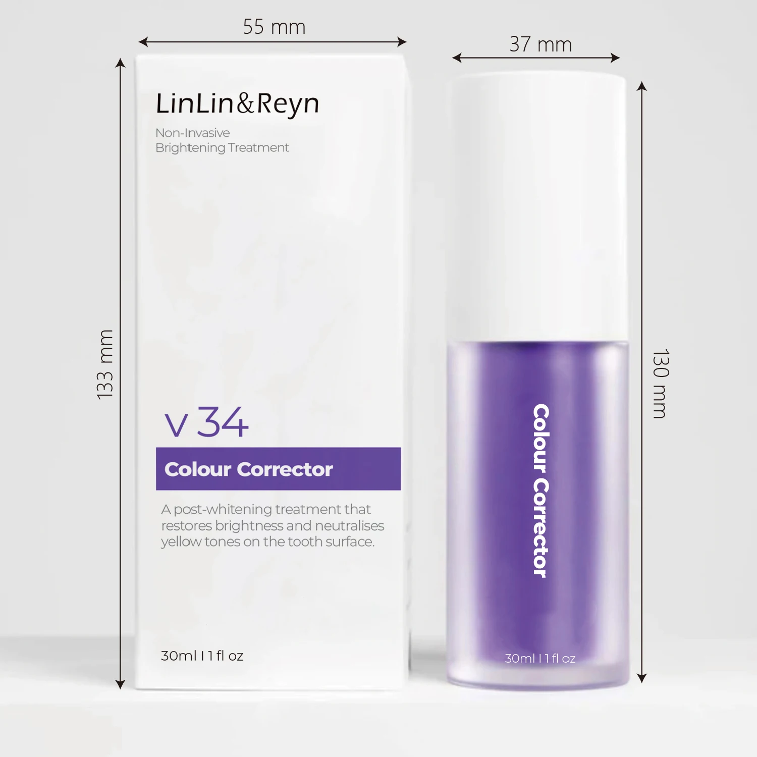 Cheap Wholesale Professional Oem 30ml Purple Teeth Whitening Toothpaste ...