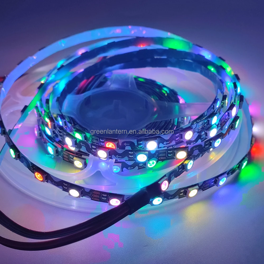 6mm Full Color LED Strip WS2812B - 60leds/m RGB Addressable