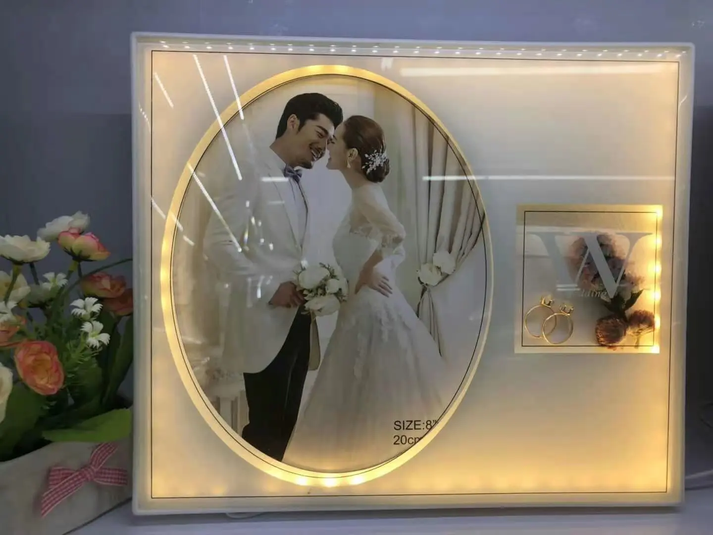 High Quality LED Love Photo Frame Gifts for Valentine's Day