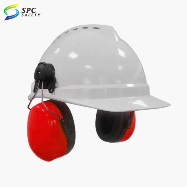 Industrial Protective Anti Noise Hearing protection Helmet Cap Mounted ...