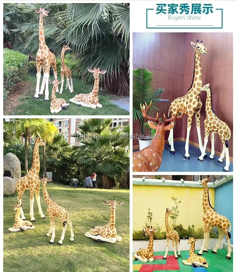 Customize Life Size Pop Art Props Fiberglass Resin Leopard Sculpture ...