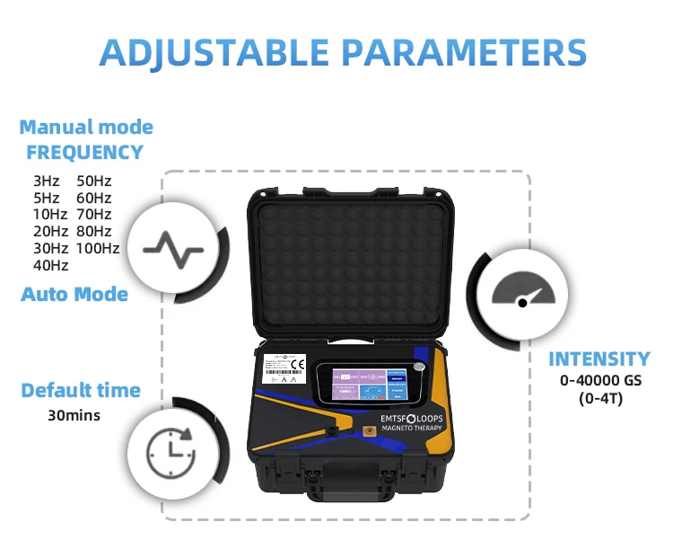 Extracorporeal Magneto Transduction Pain Relief Physiotherapy Equipment ...