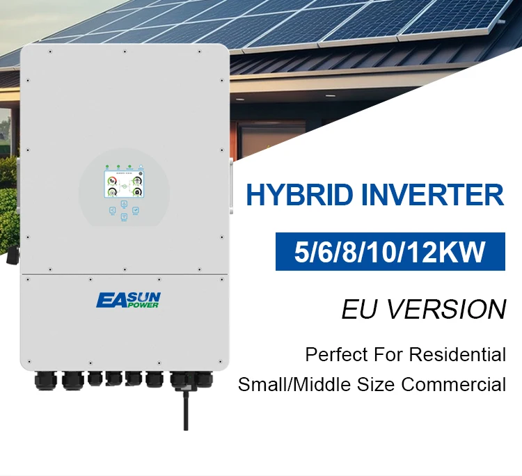 Deye 12kw 48v 3 Phase Hybrid Inverter Toroidale Ip65 12000w Wall Mount ...