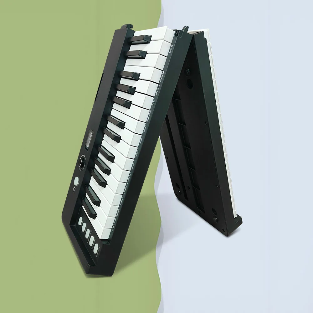 6-key Foldable Piano Folding Digital Piano Portable Bluetooth Yimo-8610 ...