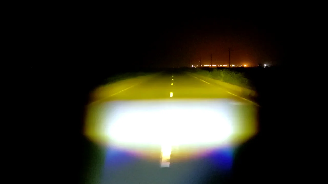 Senlo Original X1plus Dual Lens Blue Lens Headlight Led Fog Light ...