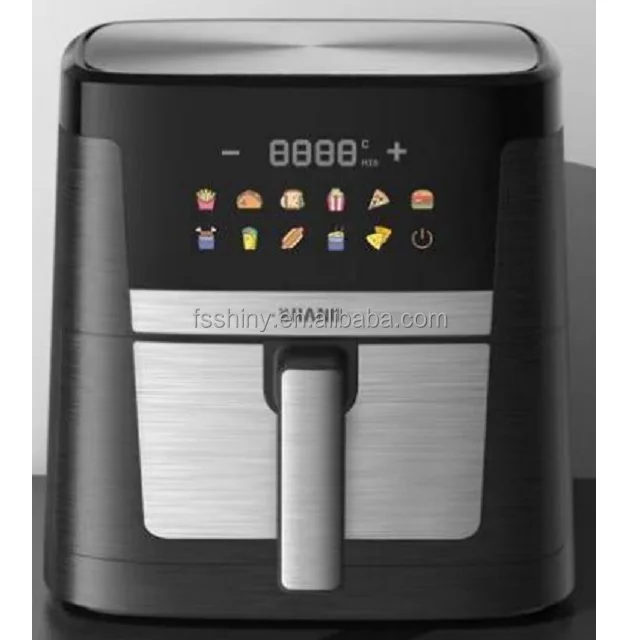 1800w 7l Smart Air Fryer,Touch Control Kitchen Deep Fryer,Non Stick ...