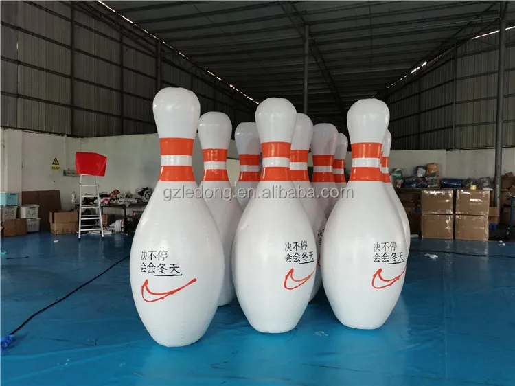 2024 New Indoor Inflatable Human Bowling Game Giant Inflatable Bowling ...