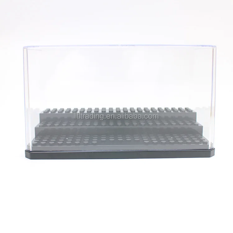 Plastic Display Case/Box Perspex Dustproof ShowCase Base for ...