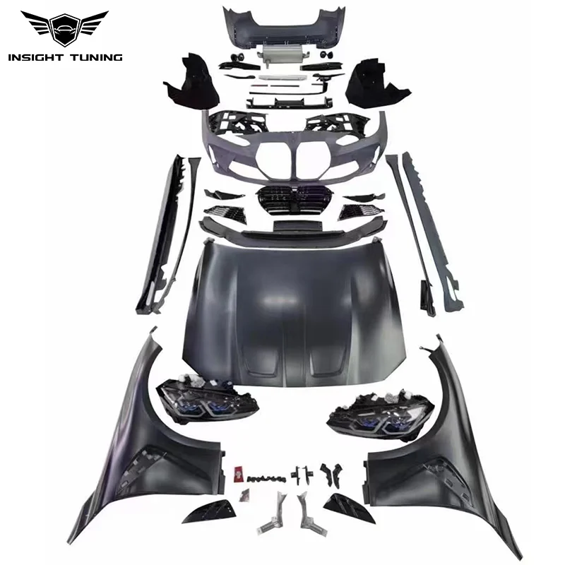 G80 M3 Wide Body 1:1 Facelift Car Bumpers Conversion Bodykit