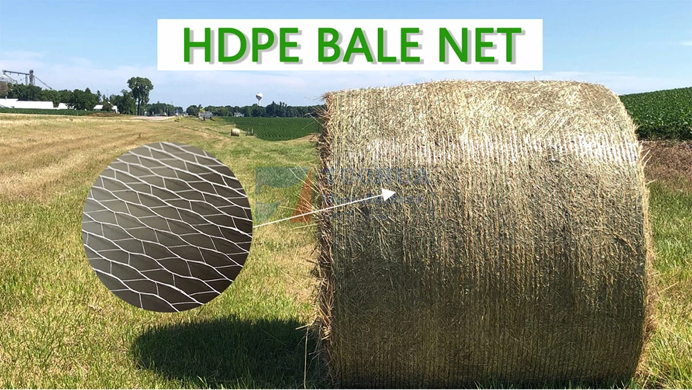 Knitted Bale Wrap Net - Customized Silage Hay Baler Netting