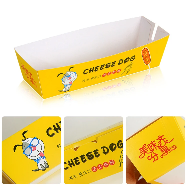 Top Manufacturer of Cheap Price Custom Print Hot Dog Boxes