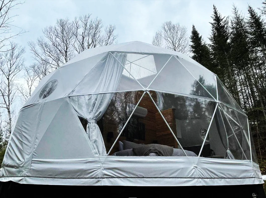 7m Geodesic Dome Glamping Tent House for Hotel Living