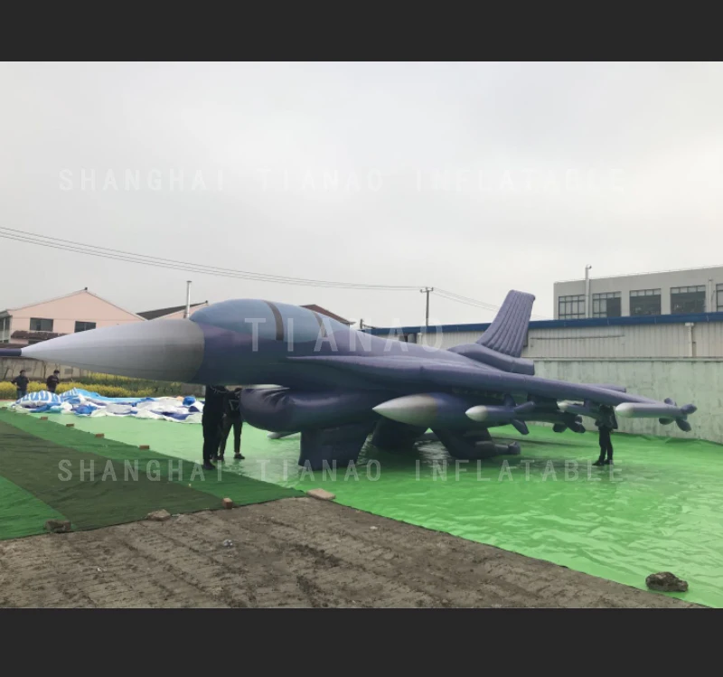 Customized Inflatable Simulation Fighter Inflatable Fighter Model ...