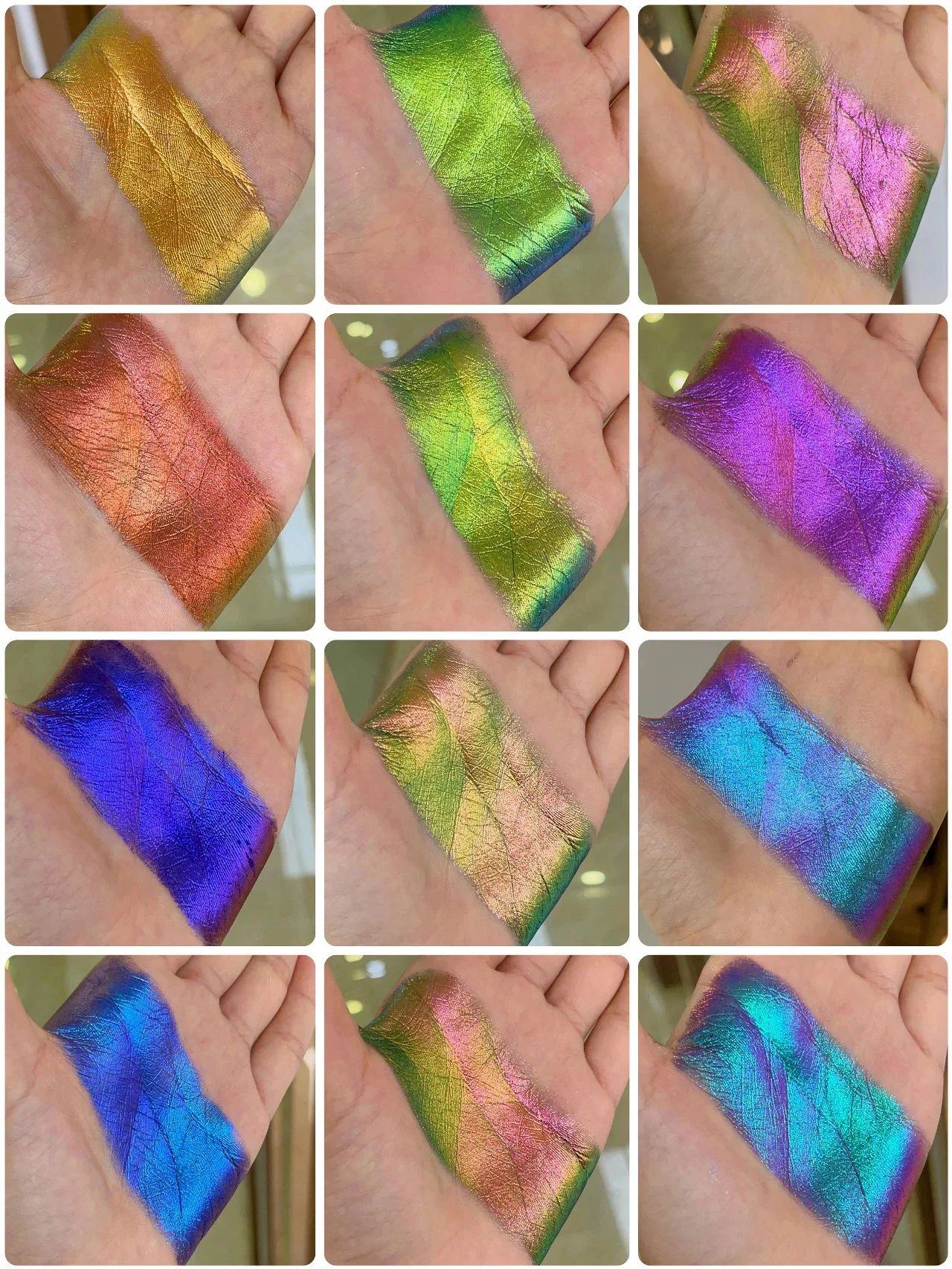 Polychromatic Refraction Chameleon Pigment High Quality Multichrome Eye ...