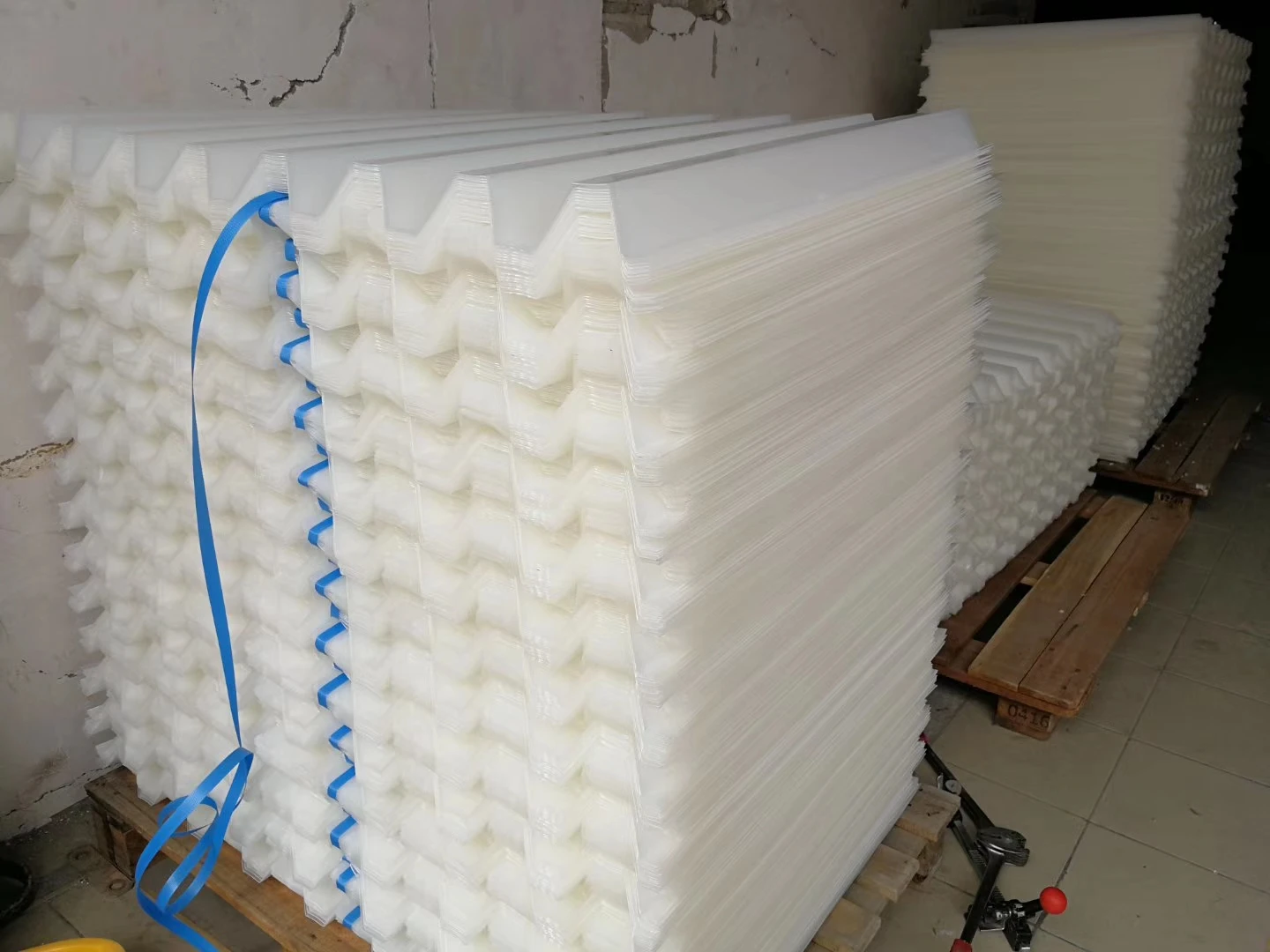 PVC PP Plastic Lamella Tube Settlers for Waste Water Treatment