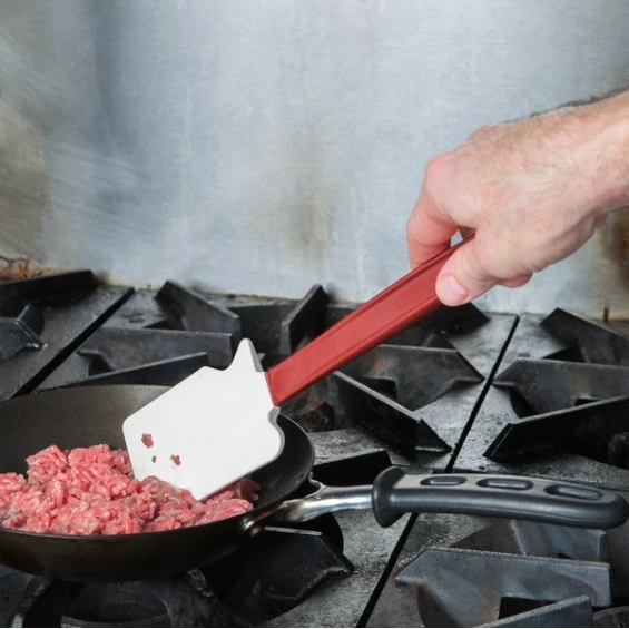 RUBBERMAID FG1963000000 13.5 Inches Commercial Kitchen Red Silicon ...