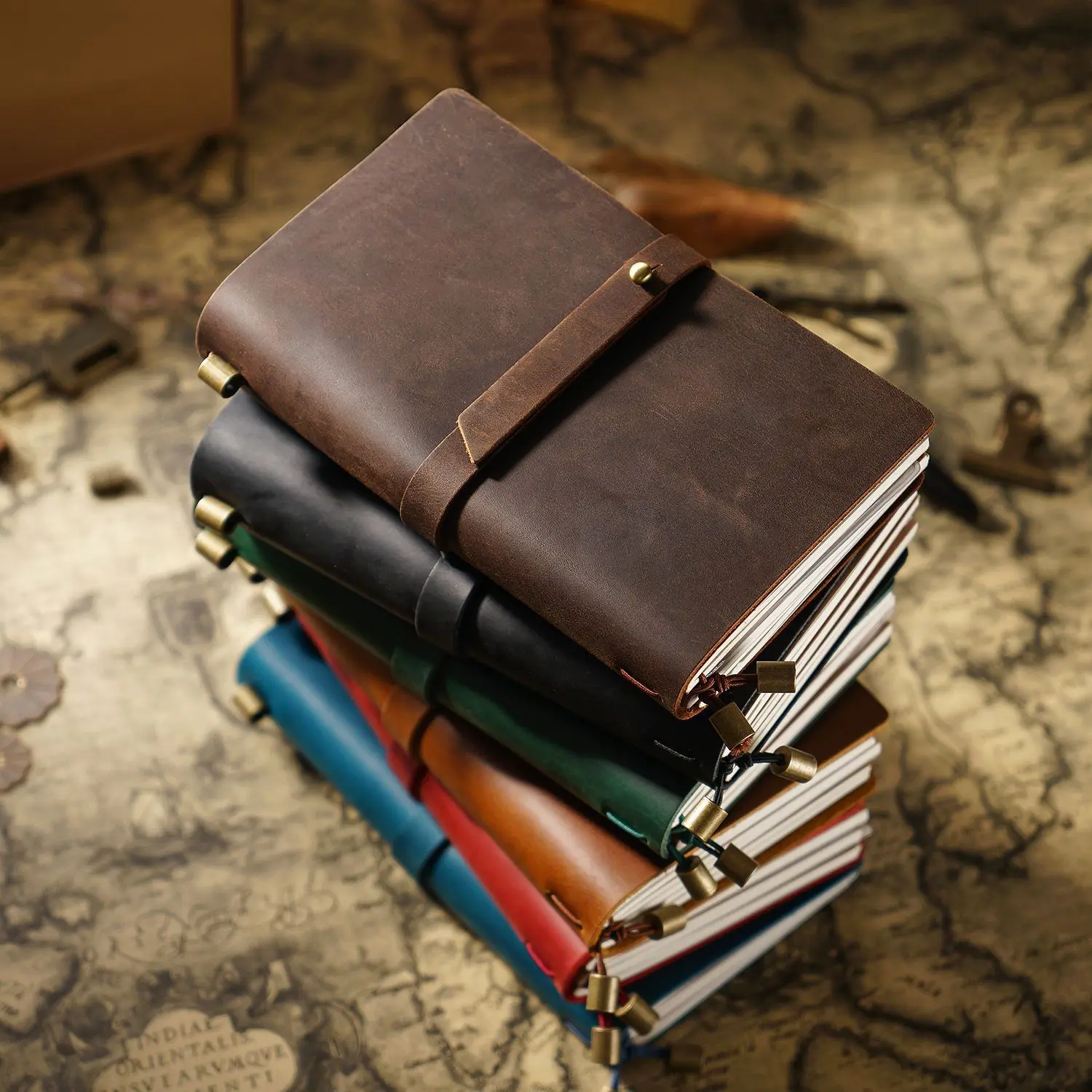 Genuine Leather Notebooks Leather Book Cover Journal Notebook| Alibaba.com