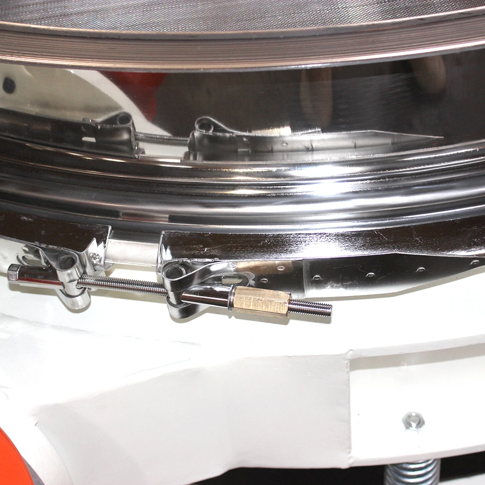 304 stainless steel customized direct discharge vibrating screen ...